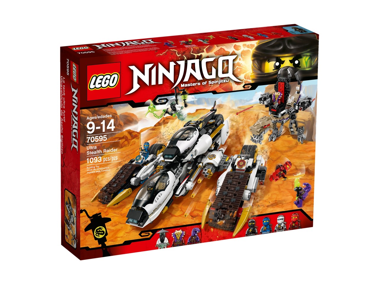 LEGO 70595 Ninjago Niewykrywalny pojazd ninja | zklocków.pl