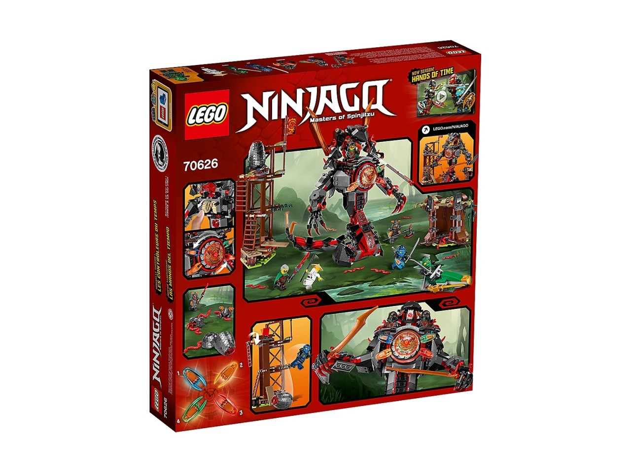 LEGO 70626 NINJAGO Świt Żelaznego Fatum | zklocków.pl