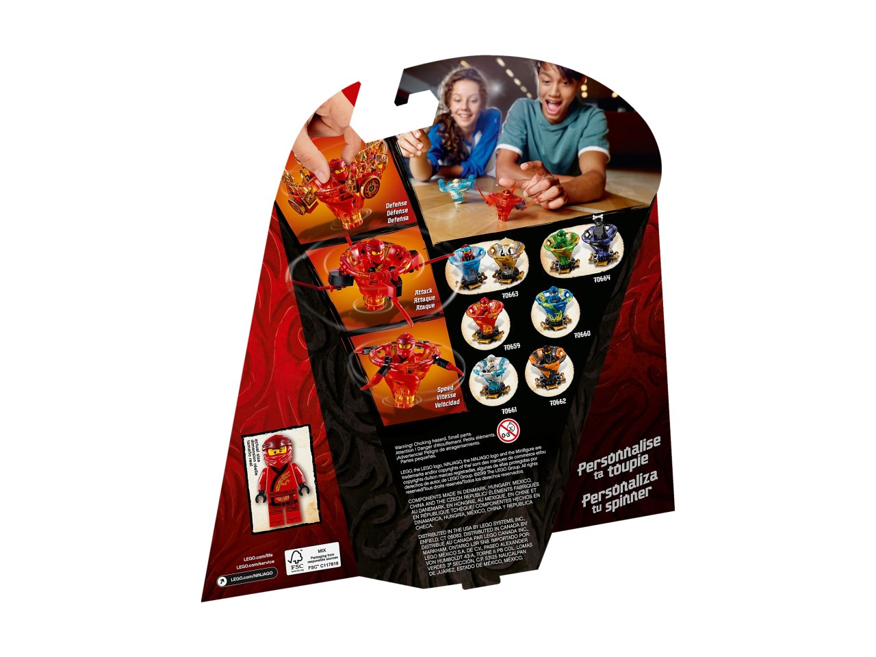 LEGO 70659 NINJAGO Spinjitzu Kai | zklocków.pl