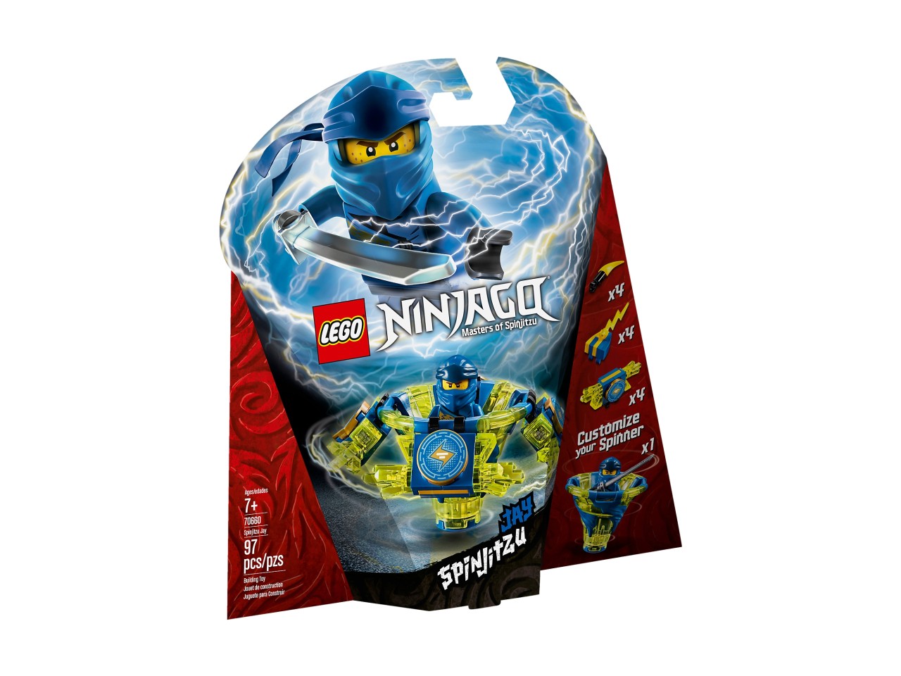 LEGO 70660 NINJAGO Spinjitzu Jay | zklocków.pl