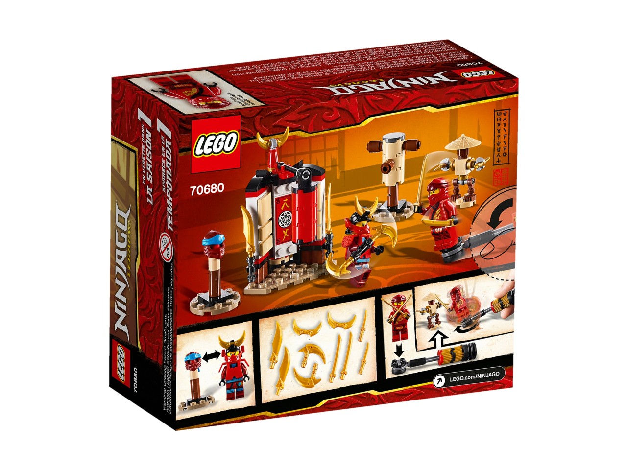 LEGO 70680 NINJAGO Szkolenie w klasztorze | zklocków.pl
