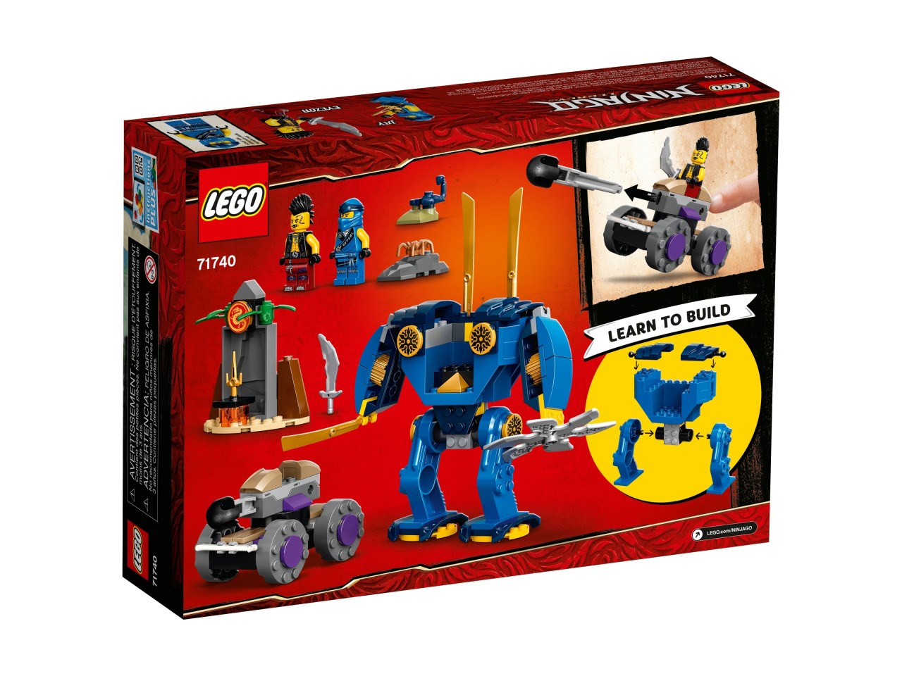 LEGO 71740 NINJAGO ElectroMech - porównaj ceny | zklocków.pl