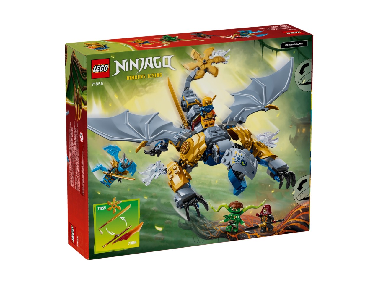 LEGO 71855 NINJAGO Bitwa smoka Riyu | zklocków.pl