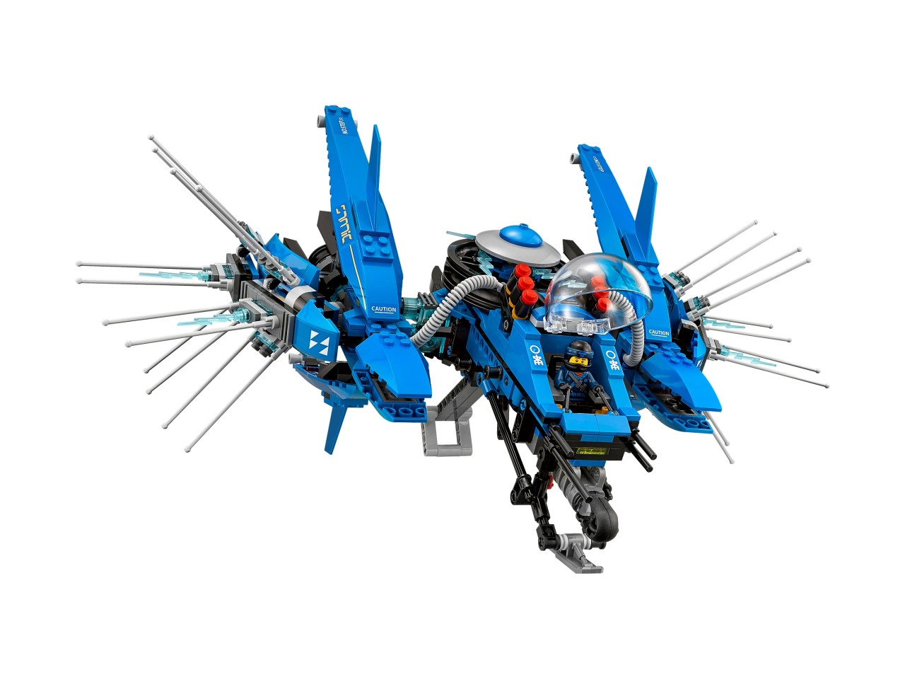 LEGO 70614 Ninjago Movie Odrzutowiec Błyskawica