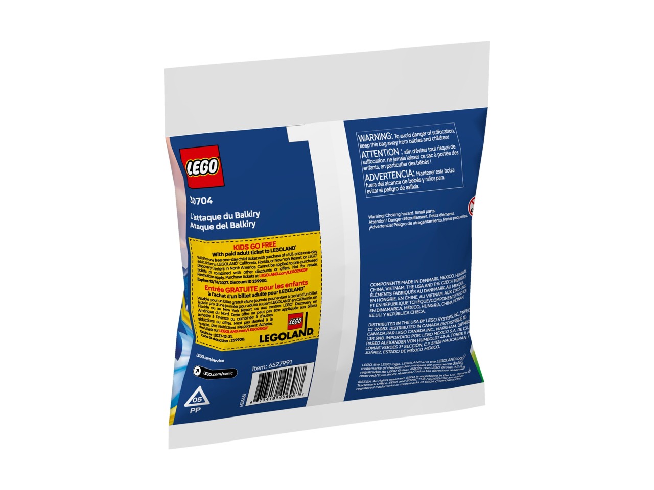 LEGO 30704 Sonic the Hedgehog Atakujący Balkiry
