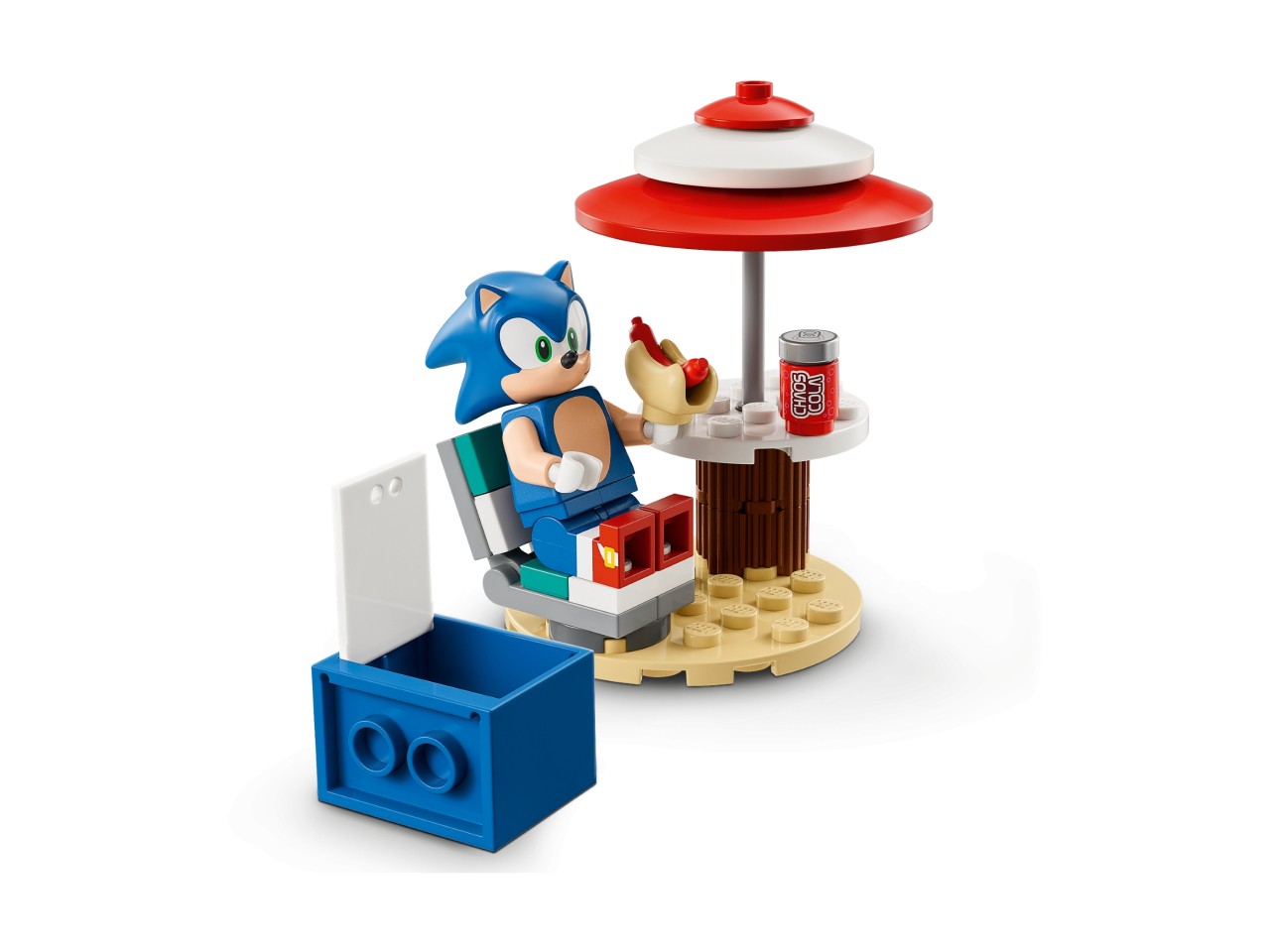 LEGO 76990 Sonic the Hedgehog Sonic — wyzwanie z pędzącą kulą