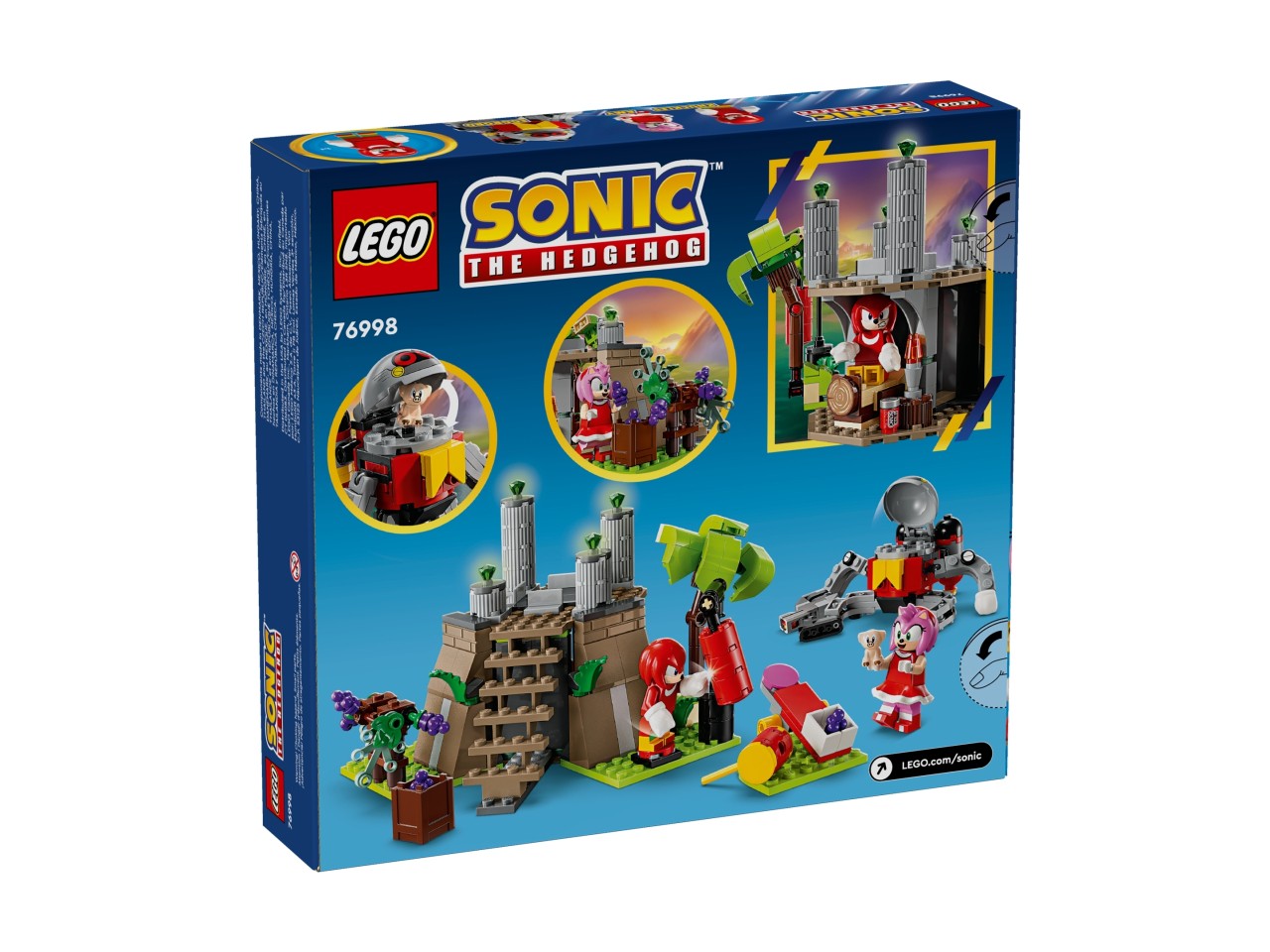 LEGO 76998 Sonic the Hedgehog Knuckles i świątynia Master Emerald