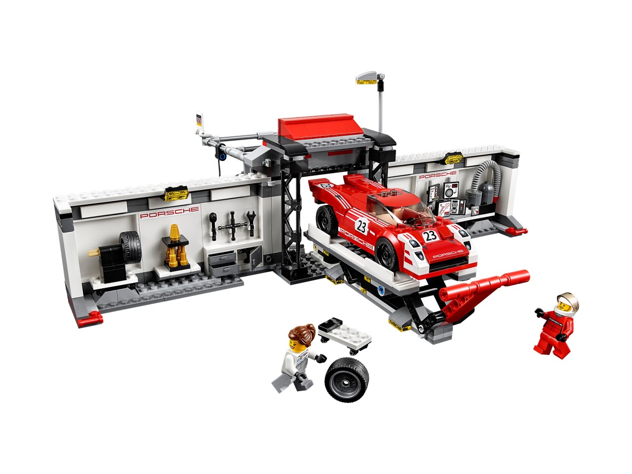 LEGO 75876 Speed Champions Porsche 919 Hybrid i 917K Pit Stop