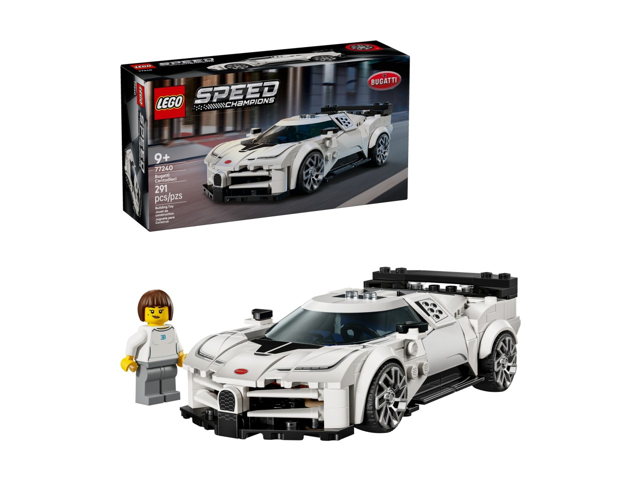 LEGO 77240 Speed Champions Hipersamochód Bugatti Centodieci