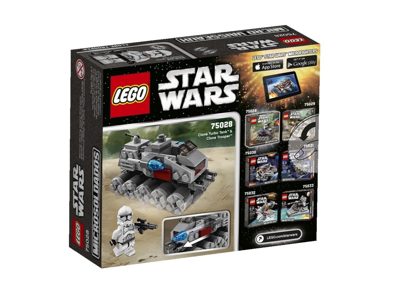 LEGO 75028 Star Wars Clone Turbo Tank | zklocków.pl