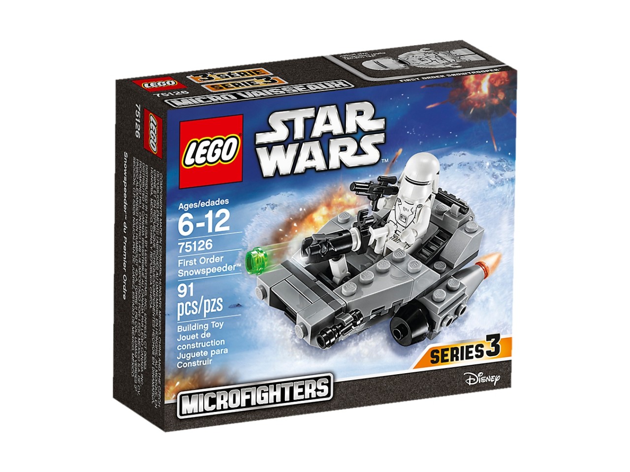 LEGO 75126 Star Wars Śmigacz śnieżny Najwyższego Porządku