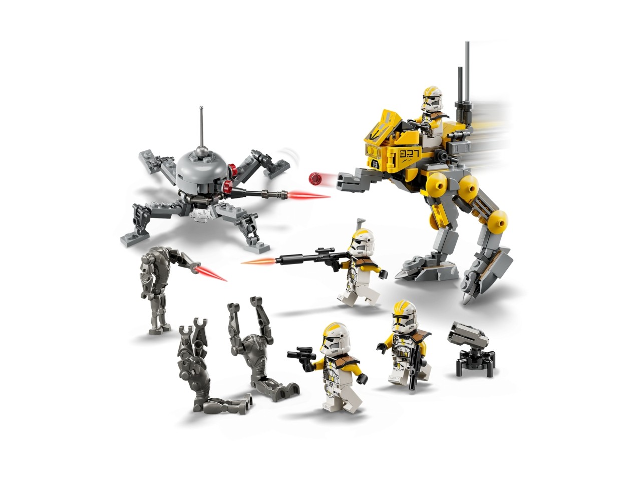 LEGO 75431 Star Wars Zestaw bitewny — żołnierze-klony z 327. korpusu ...