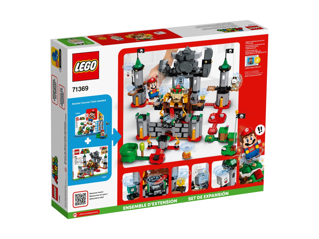 LEGO 71369 Super Mario Walka w zamku Bowsera - zestaw rozszerzający