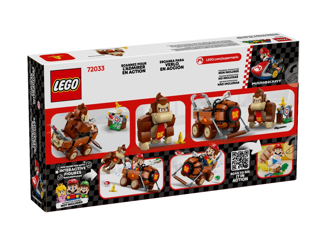 LEGO 72033 Super Mario Mario Kart – Donkey Kong i DK Jumbo