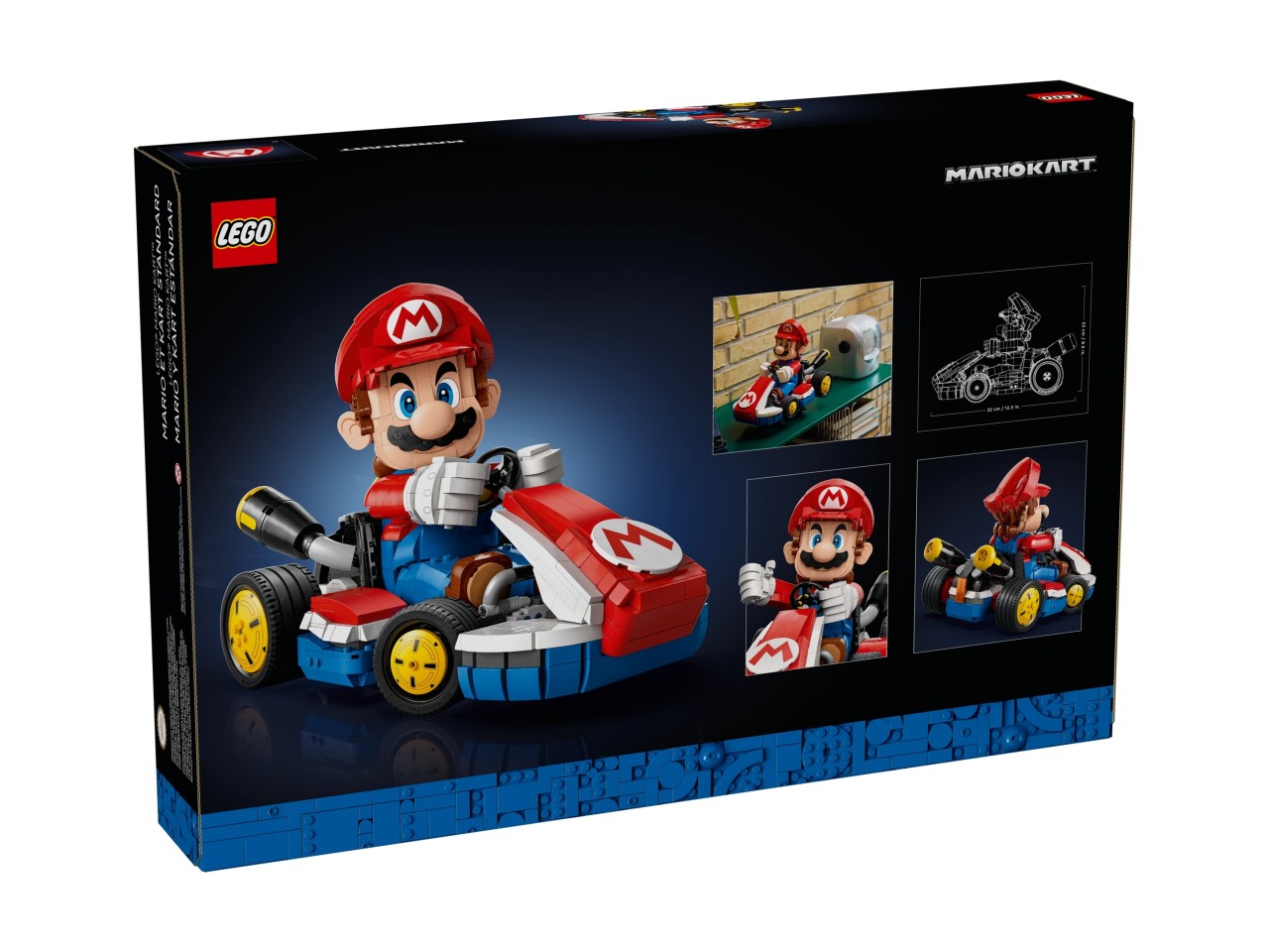 LEGO 72037 Super Mario Mario Kart: Mario i Standard Kart