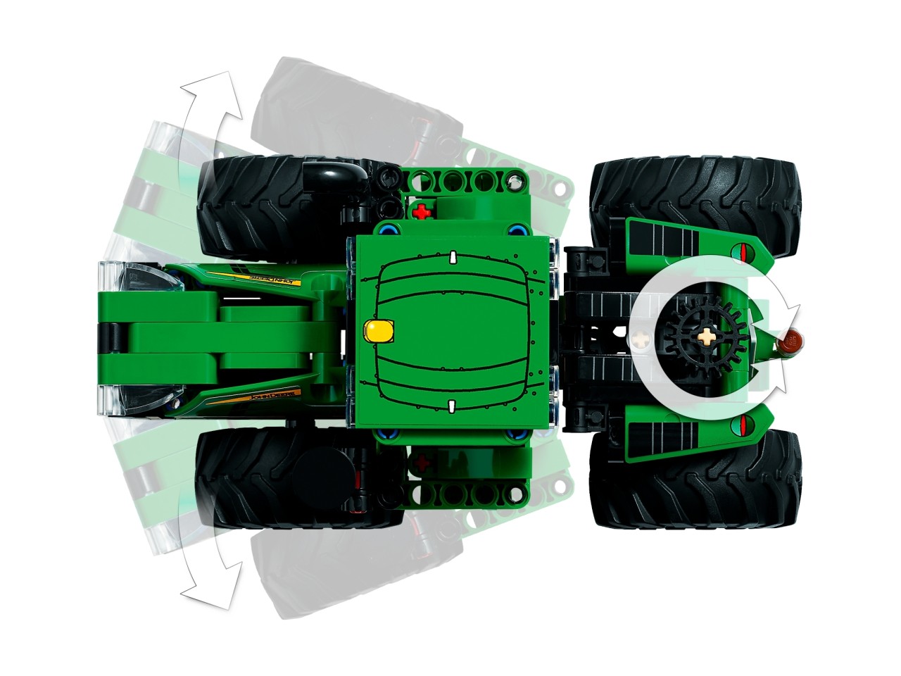 LEGO 42136 Technic Traktor John Deere 9620R 4WD