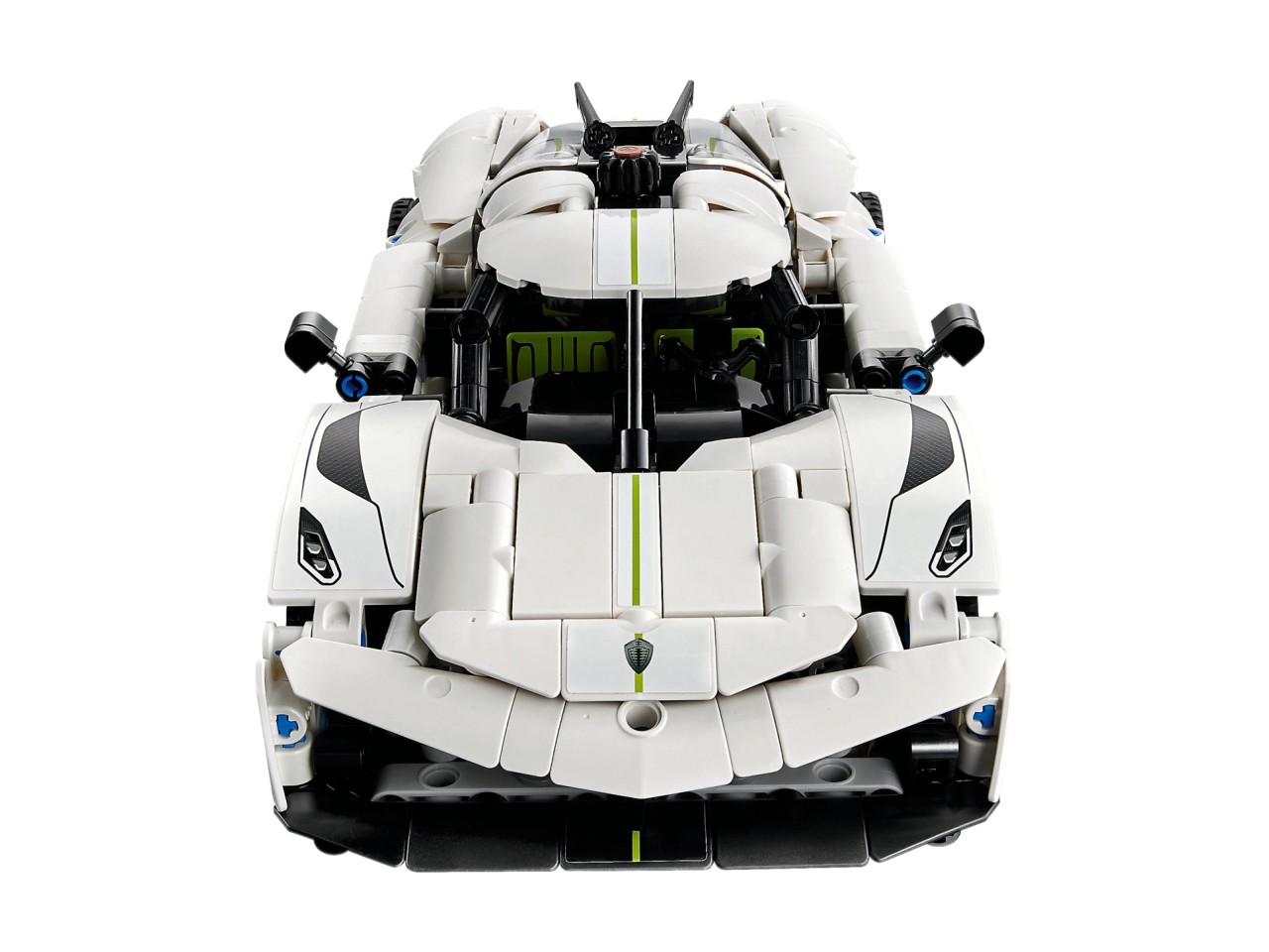 LEGO 42184 Technic Biały hipersamochód Koenigsegg Jesko Absolut