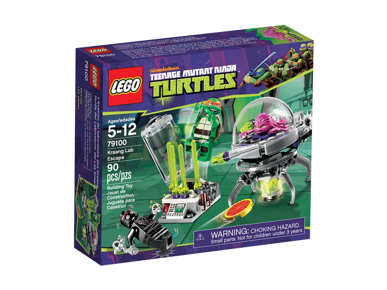 LEGO 79100 Teenage Mutant Ninja Turtles Ucieczka z laboratorium Kraanga
