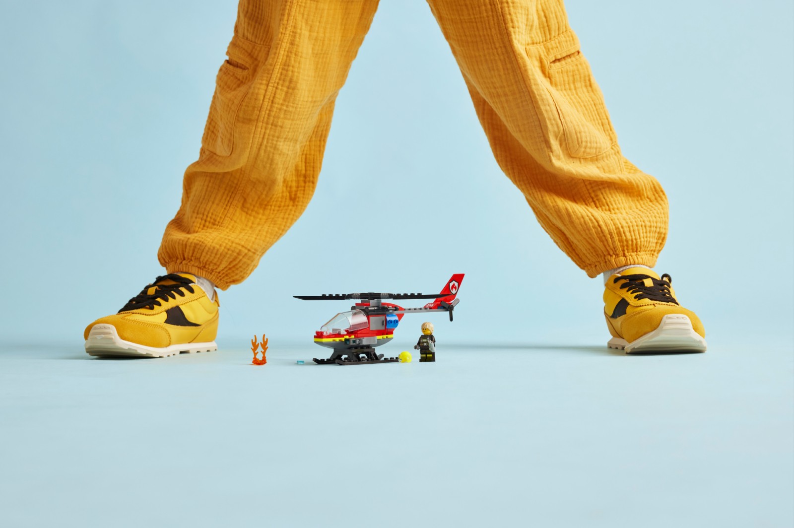 LEGO 60411 City Strażacki helikopter ratunkowy