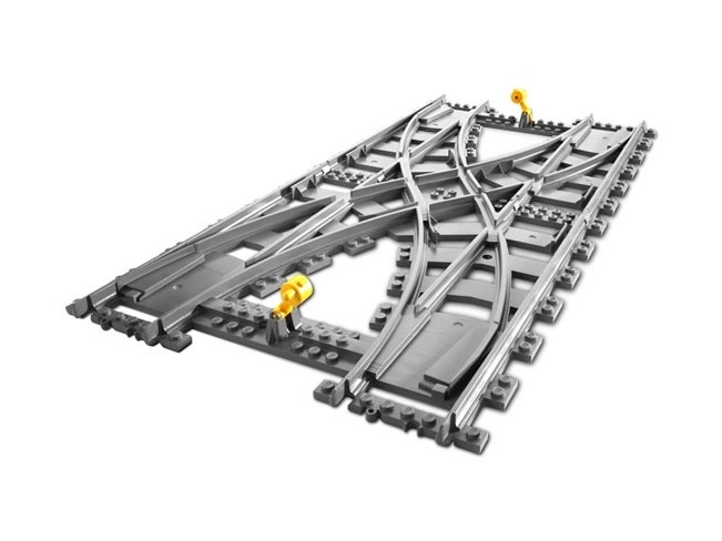 LEGO 7996 City Zwrotnica kolejowa