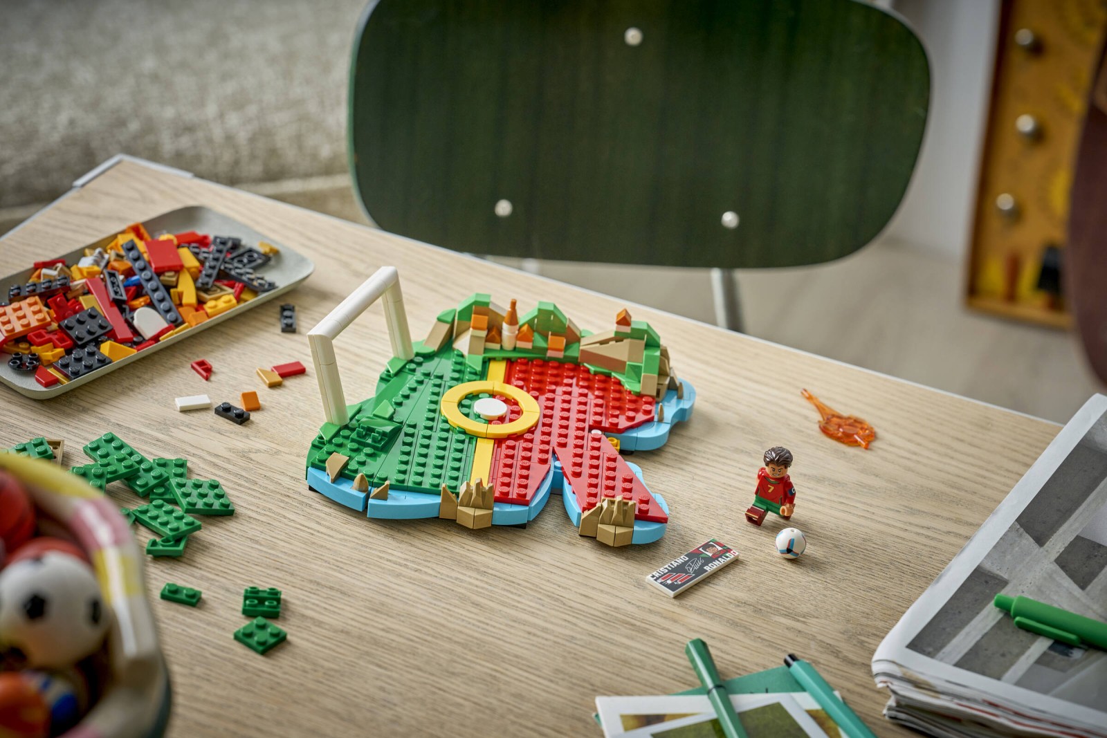LEGO 43012 Editions Cristiano Ronaldo — piłkarskie momenty