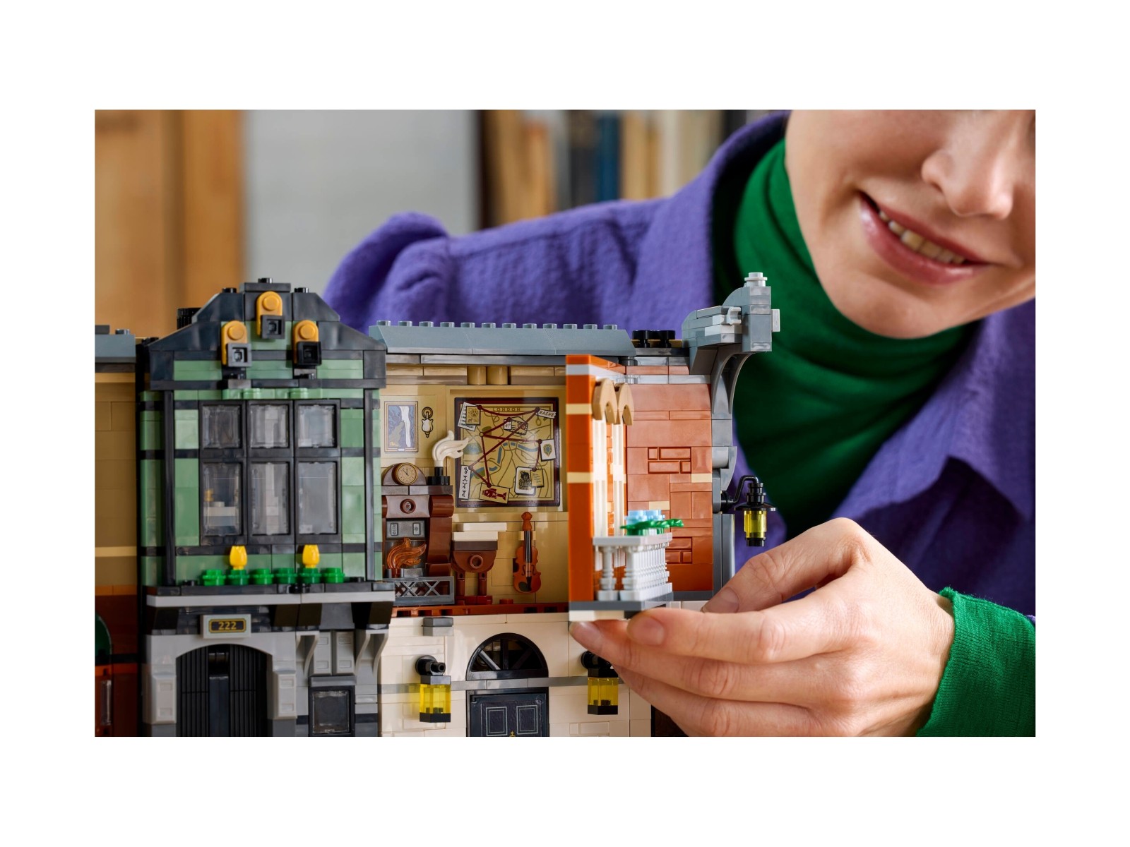 LEGO 10351 Icons Sherlock Holmes: Book nook | zklocków.pl