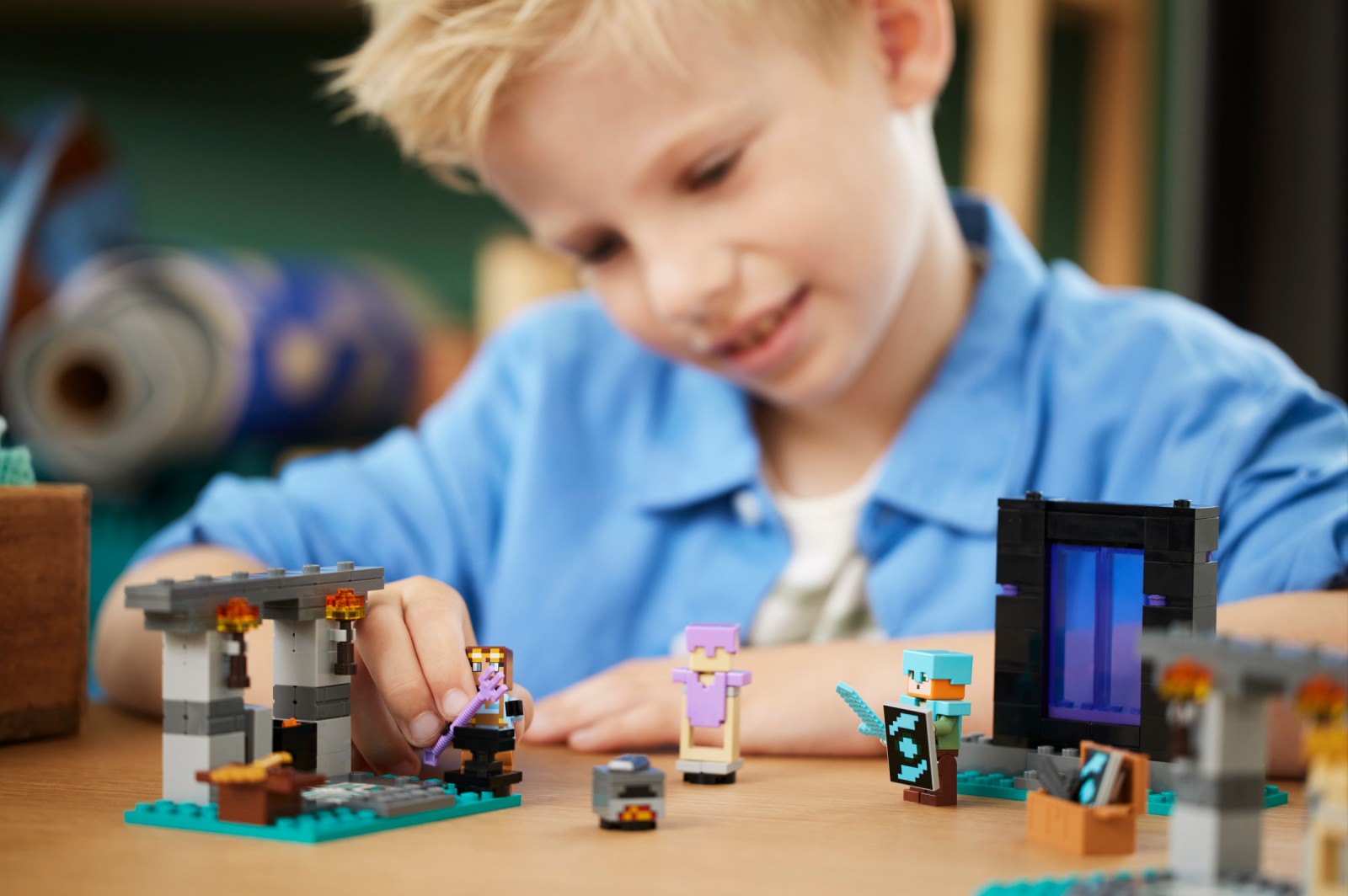 LEGO 21252 Minecraft Zbrojownia | zklocków.pl