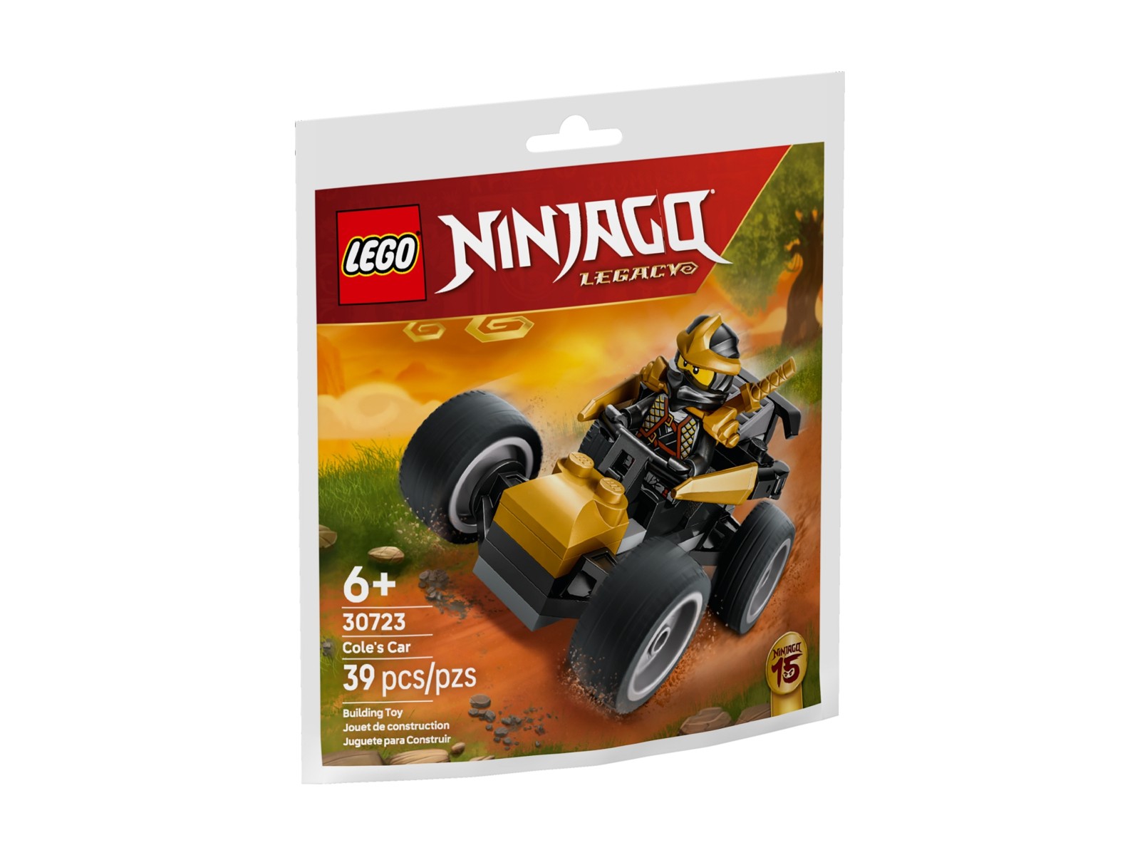 LEGO 30723 NINJAGO Samochód ninja Cole’a | zklocków.pl