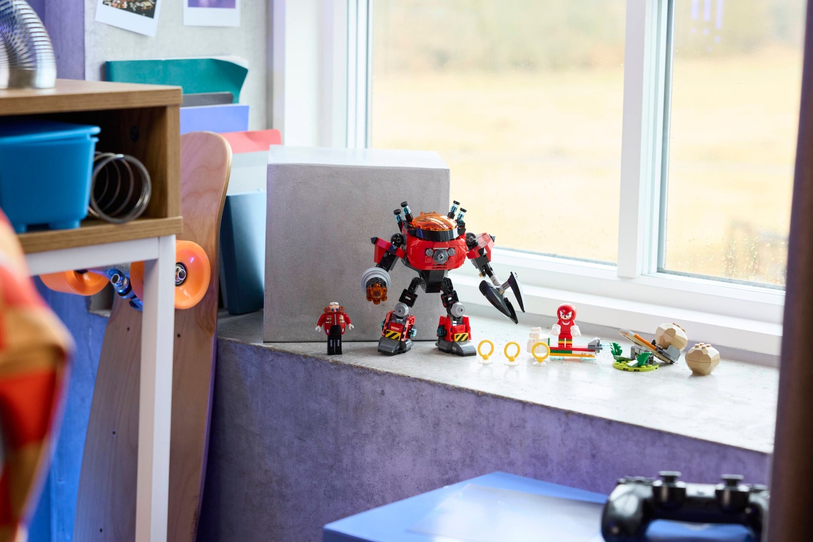 LEGO 77005 Sonic the Hedgehog Knuckles kontra Dr. Eggman w mechu Egg ...