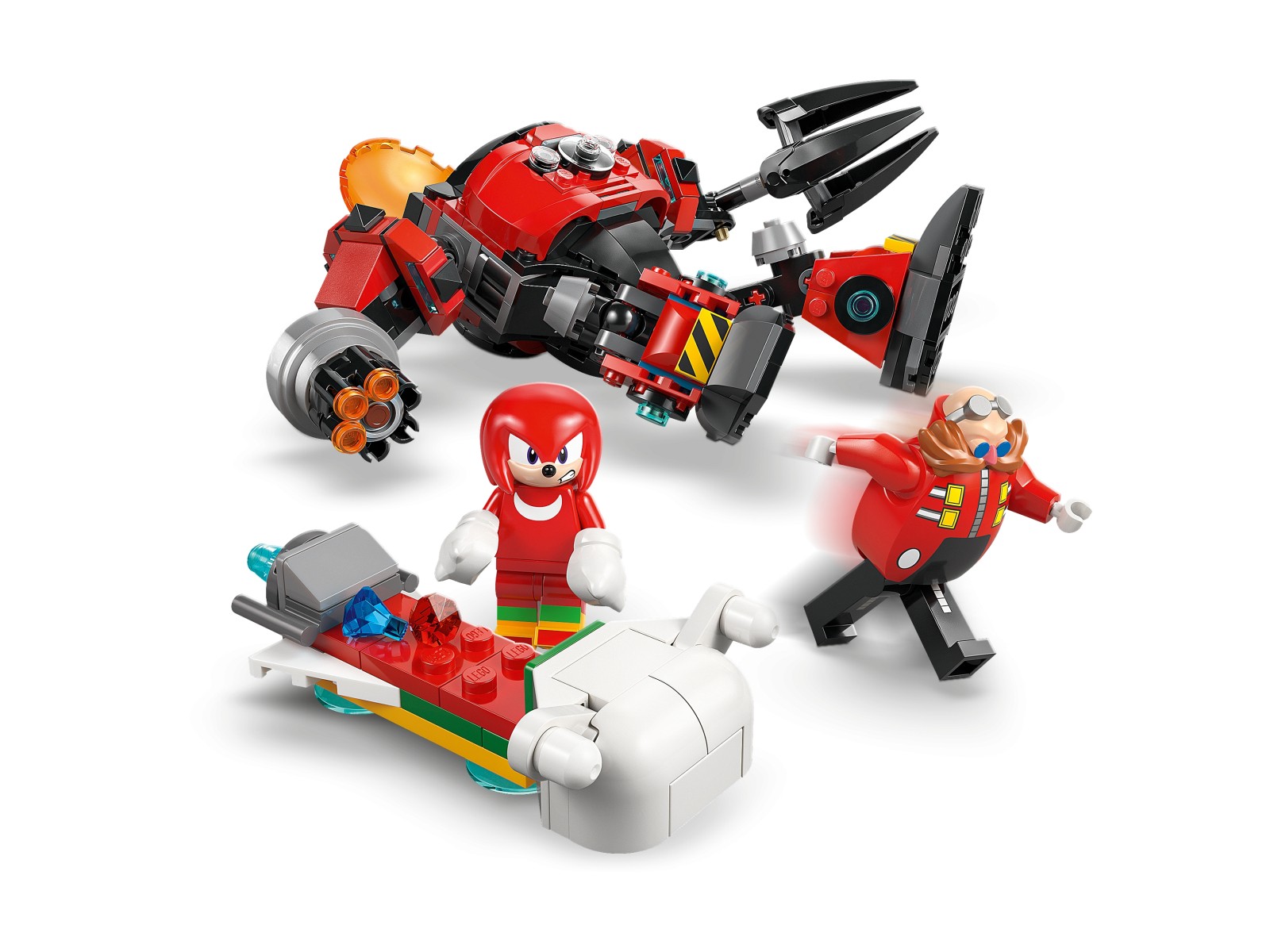 LEGO 77005 Sonic the Hedgehog Knuckles kontra Dr. Eggman w mechu Egg ...