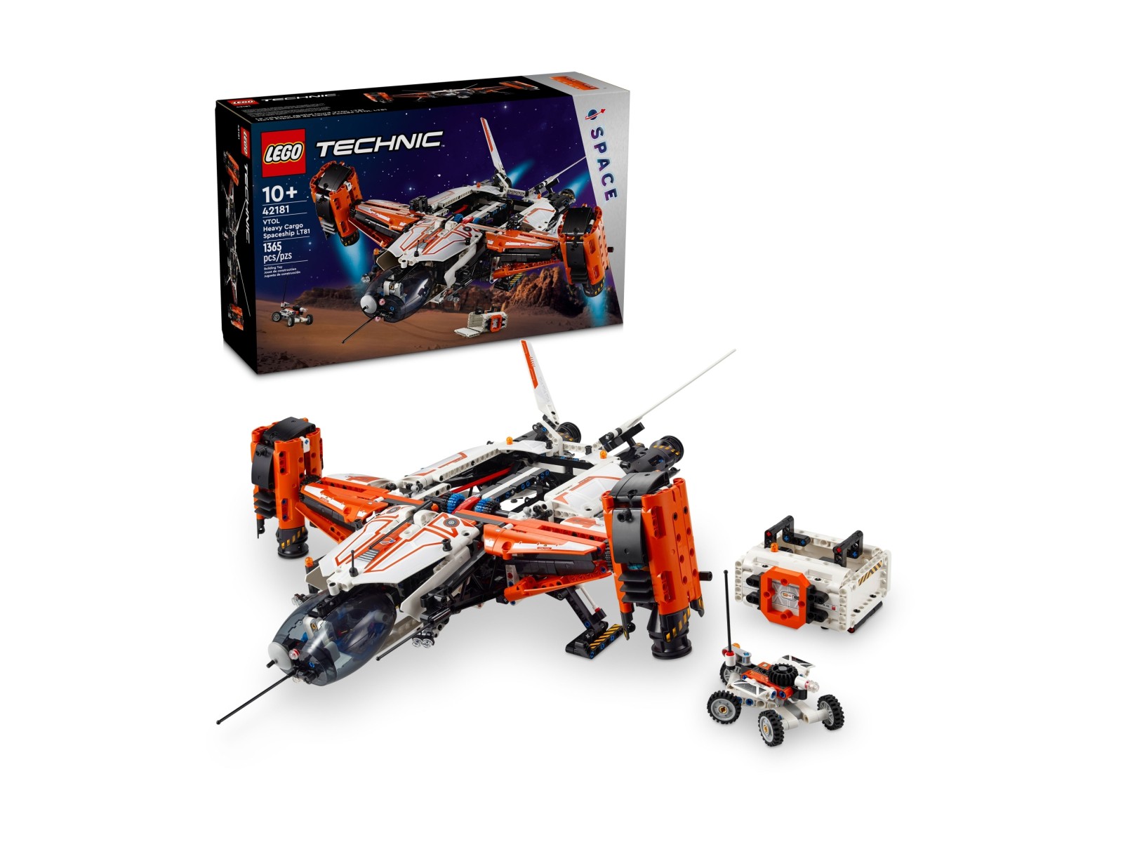 LEGO 42181 Technic Transportowy statek kosmiczny VTOL LT81
