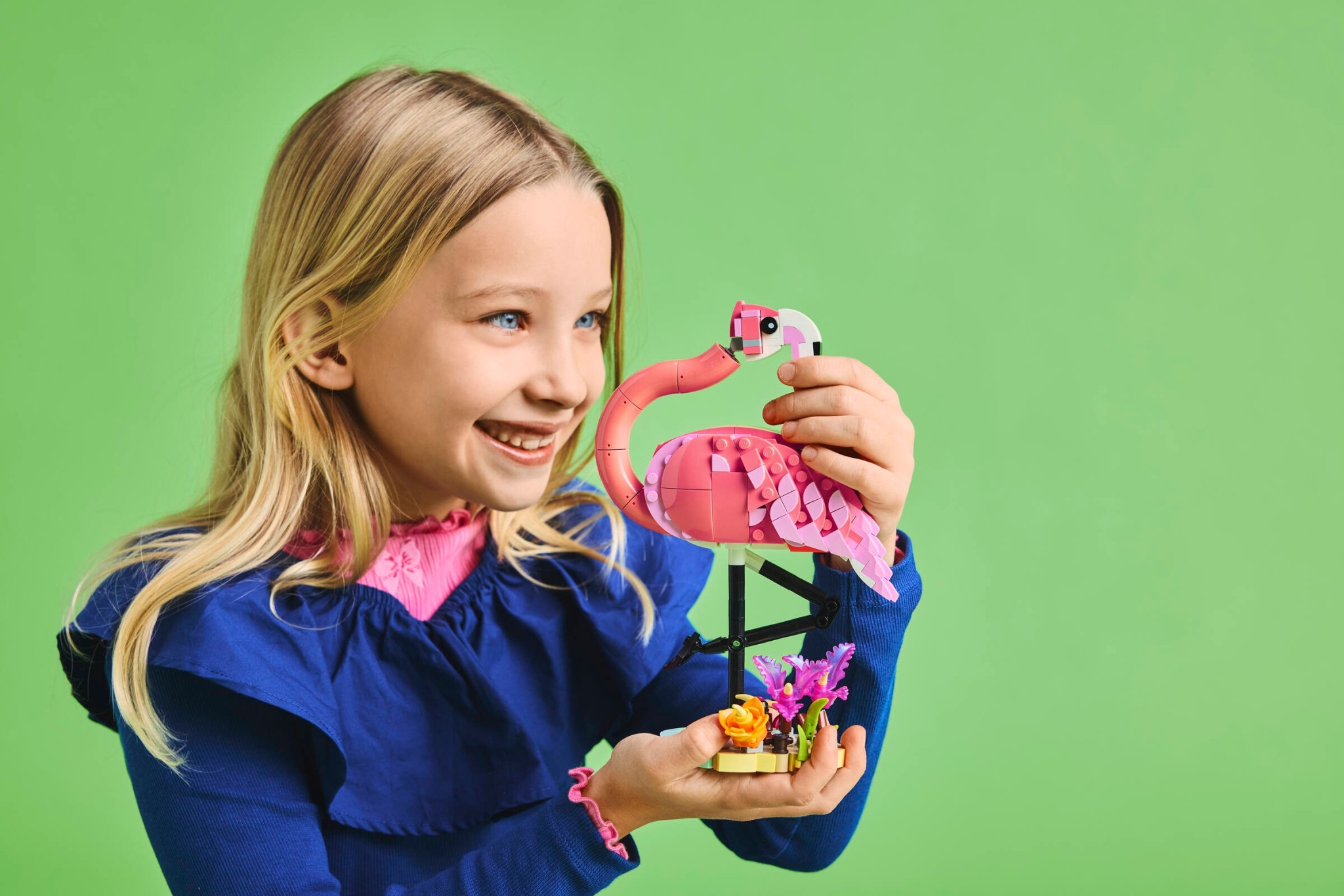 LEGO 31170 Creator 3 w 1 Dzikie zwierzęta: różowy flaming