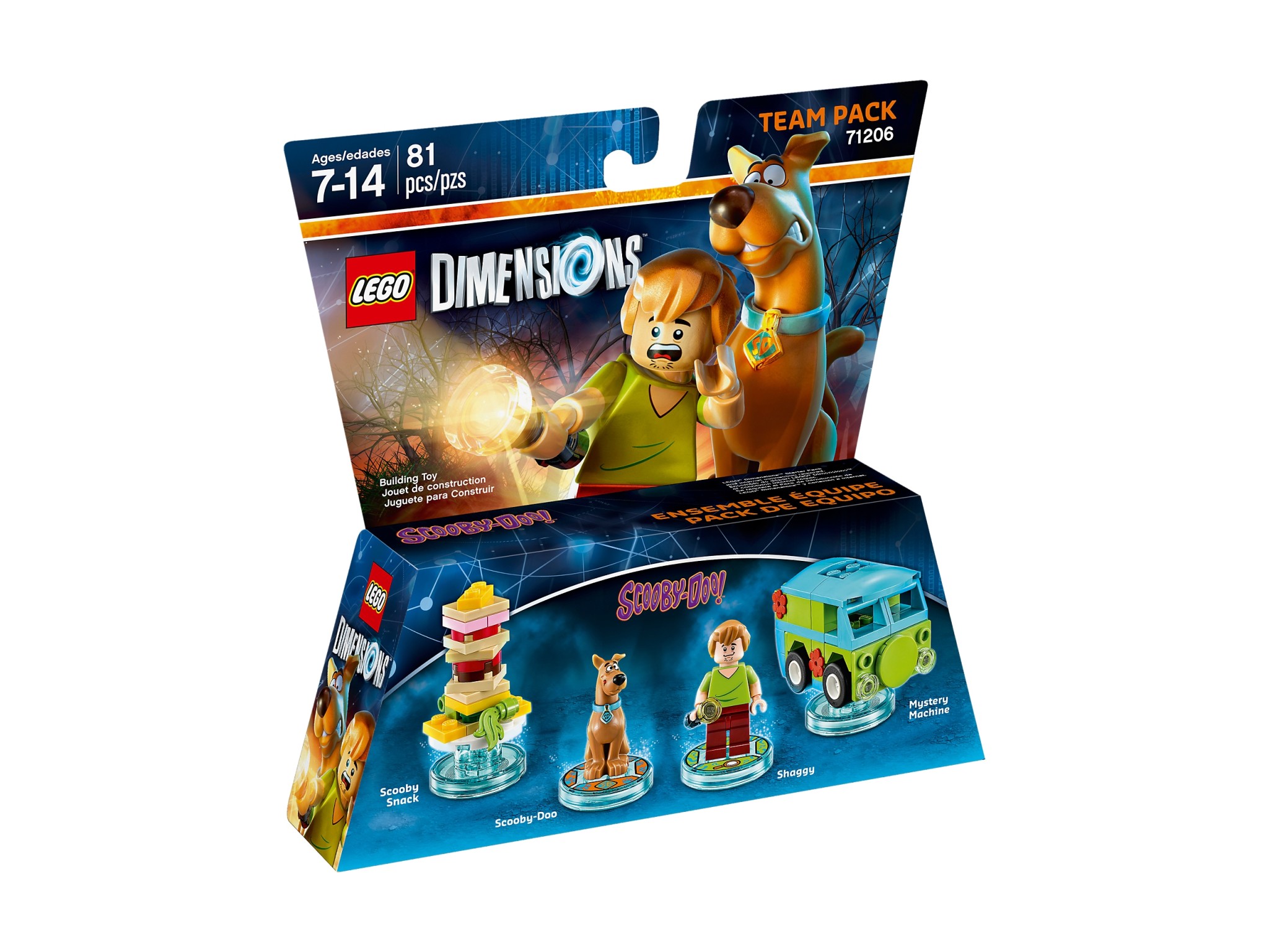 LEGO 71206 Dimensions Scooby-Doo! Team Pack | zklocków.pl
