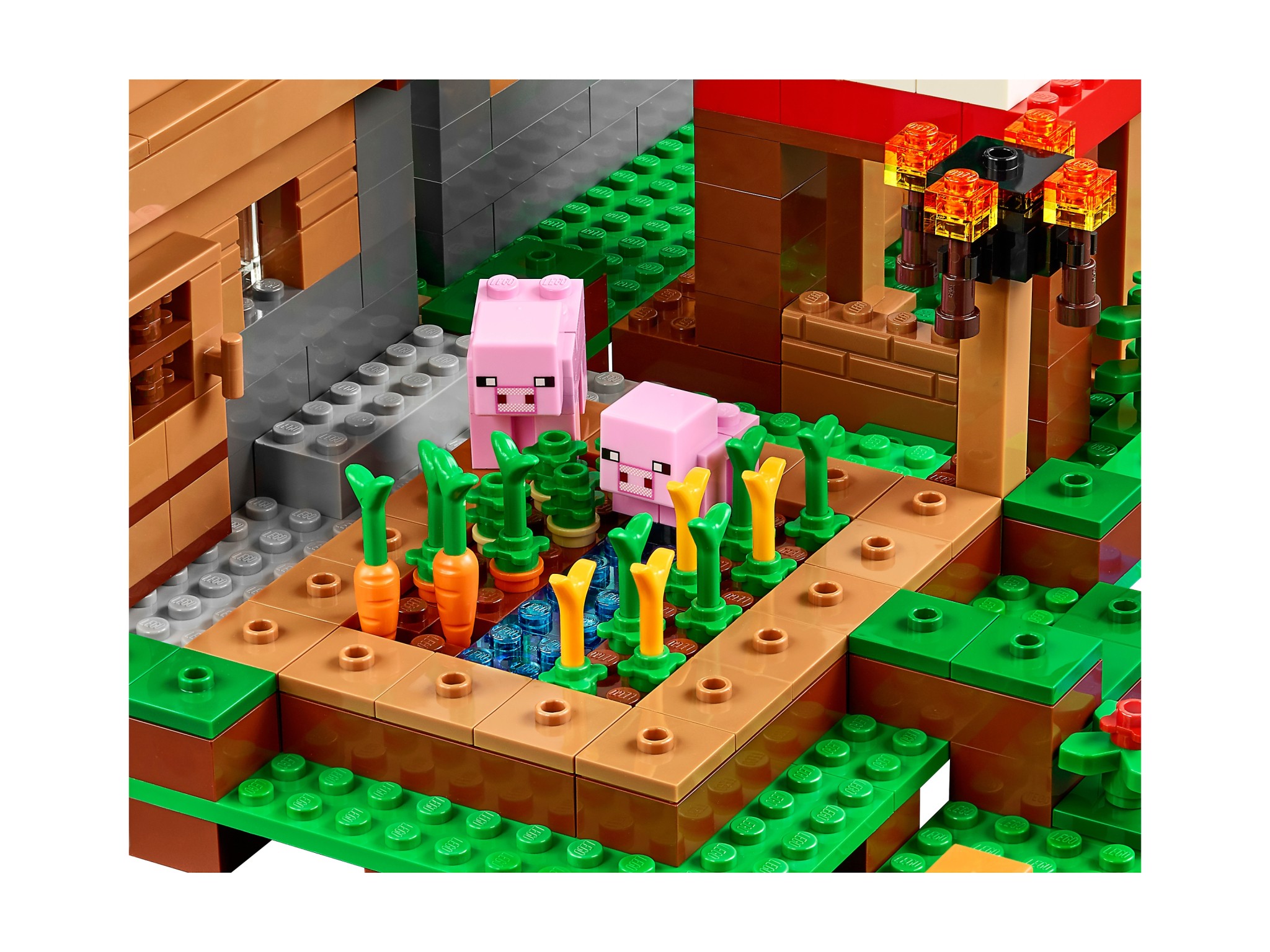 LEGO 21128 Minecraft Wioska - porównaj ceny | zklocków.pl