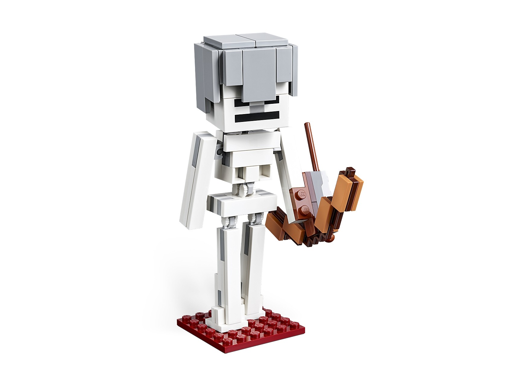 LEGO 21150 Minecraft BigFig — szkielet z kostką magmy