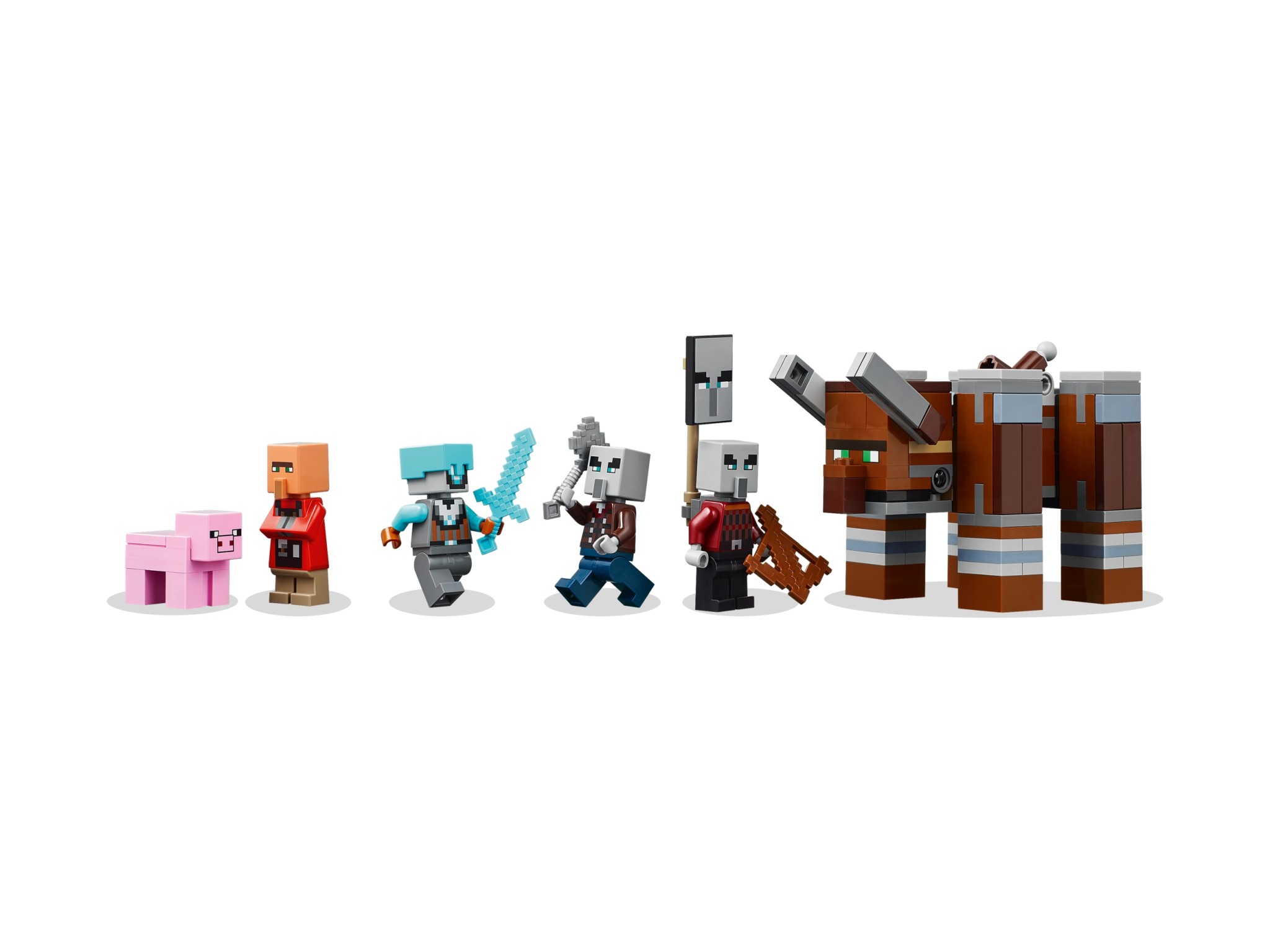 LEGO 21278 Minecraft Kryjówka rozbójników i dewastatorów