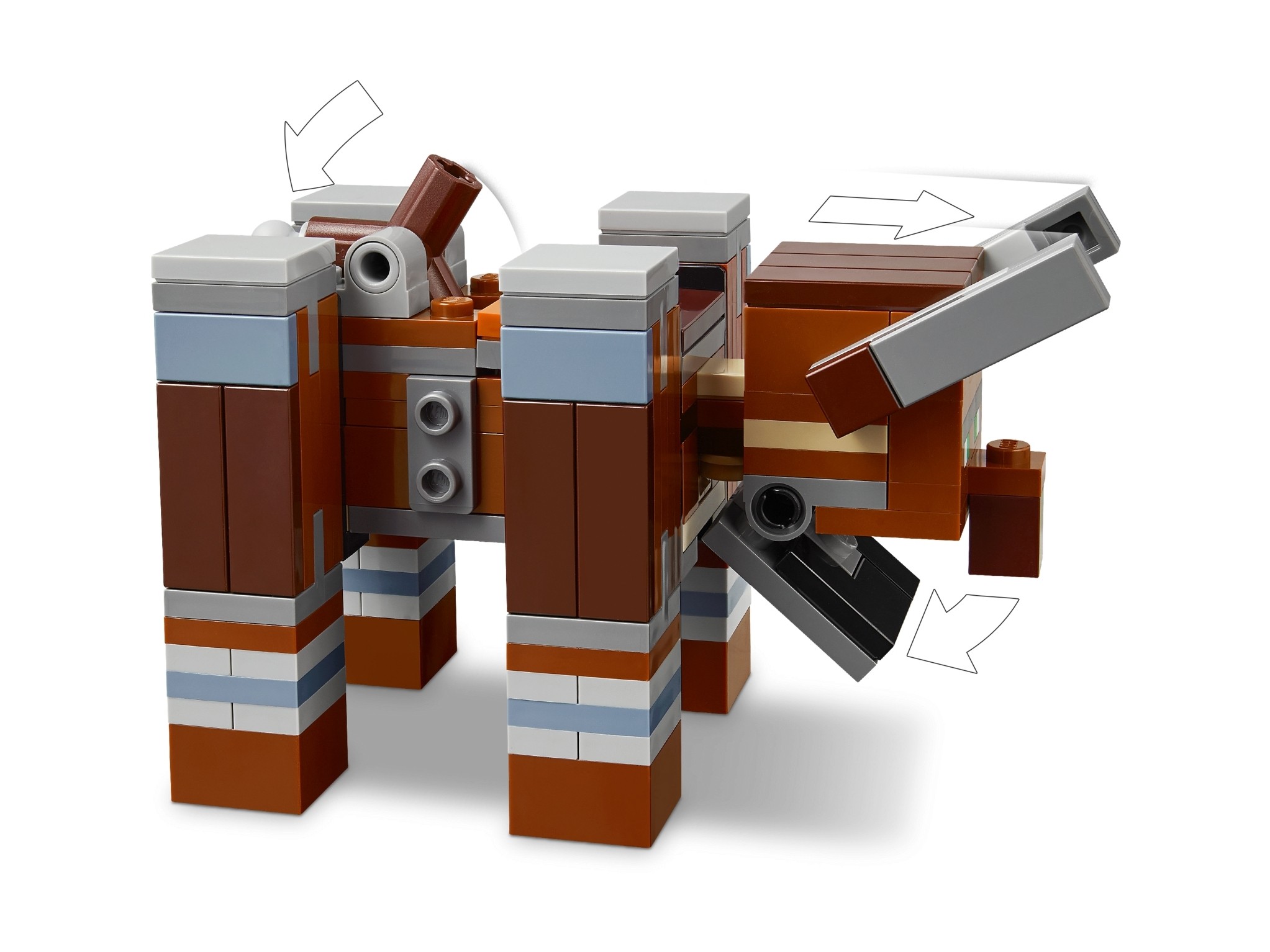 LEGO 21278 Minecraft Kryjówka rozbójników i dewastatorów