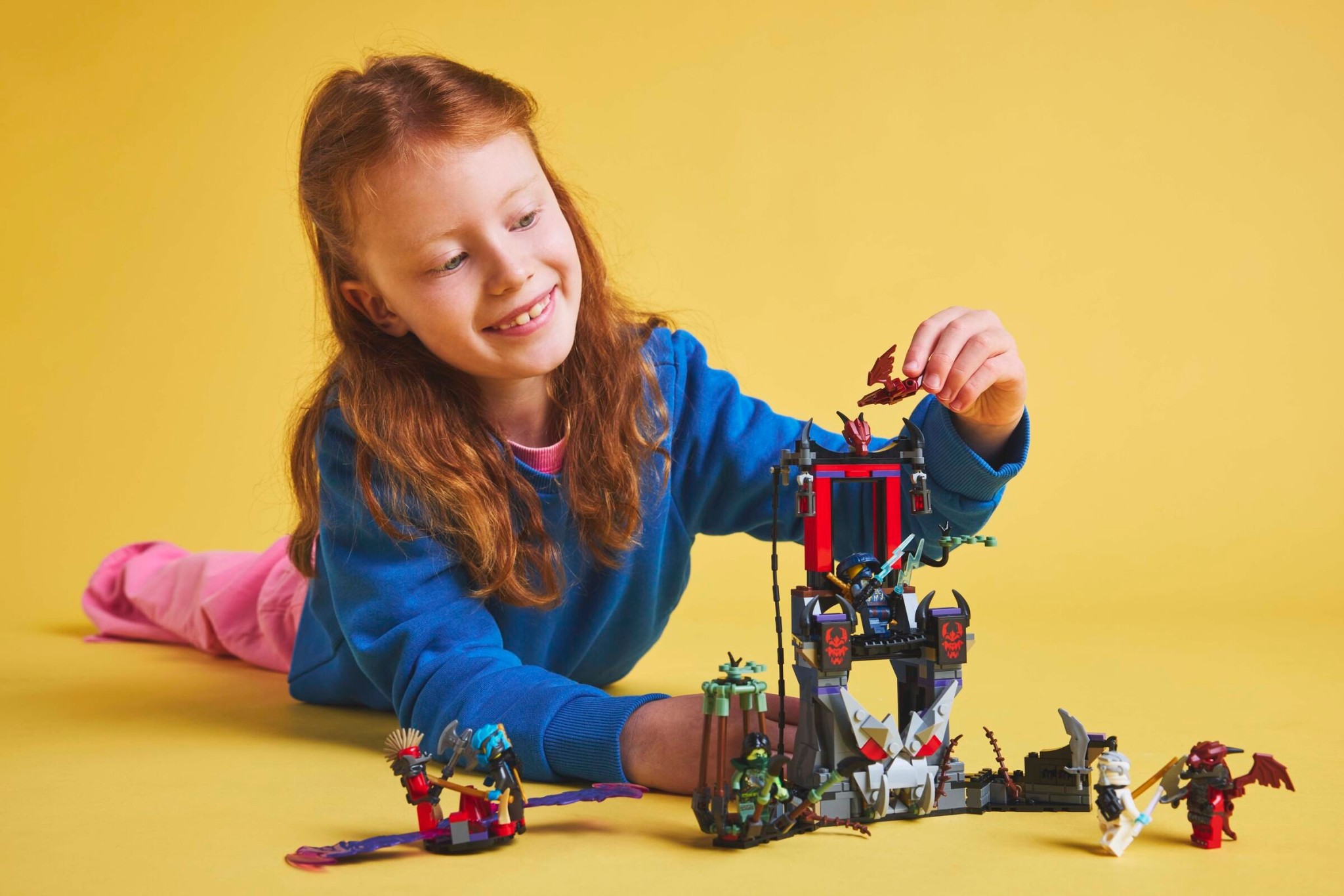 LEGO 71841 NINJAGO Burzowa wioska Dragonów | zklocków.pl