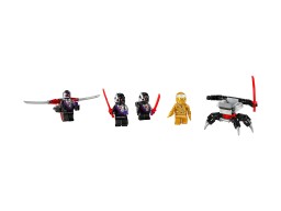 LEGO 40374 NINJAGO Zestaw akcesoriów i minifigurek ze złotym Zane'em