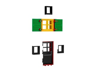 LEGO 6117 Drzwi i okna - porównaj ceny | zklocków.pl