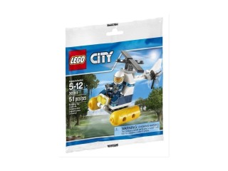 LEGO 30311 City Helikopter policji z bagien | zklocków.pl