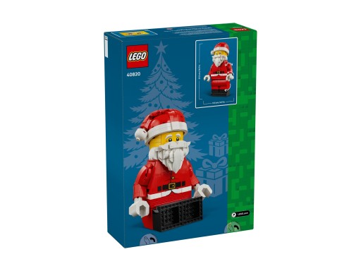 LEGO 40820 Powiększona minifigurka Świętego Mikołaja
