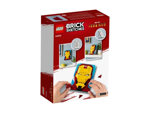 LEGO 40535 Brick Sketches Iron Man