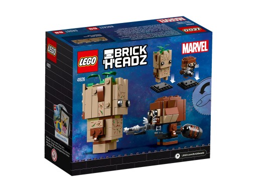 LEGO 41626 BrickHeadz Groot i Rocket | zklocków.pl