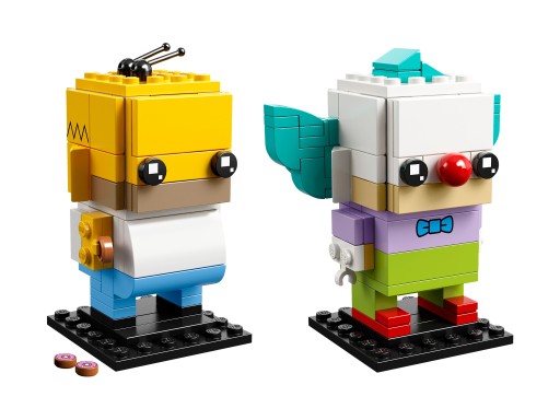 LEGO 41632 BrickHeadz Homer Simpson i Klaun Krusty