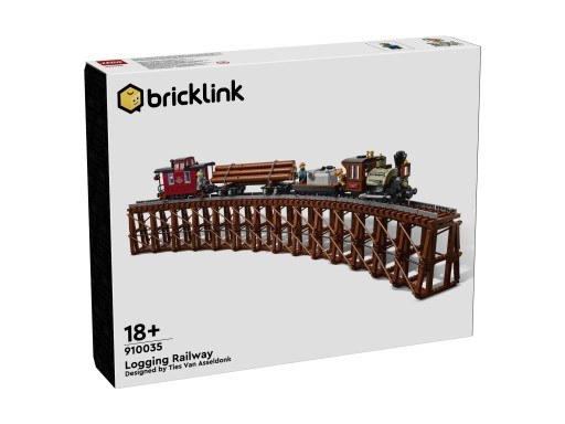 LEGO 910035 BrickLink Drewniana linia kolejowa | zklocków.pl