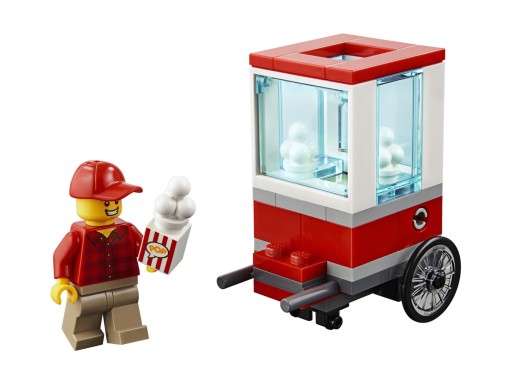 LEGO 30364 City Popcorn Cart - porównaj ceny | zklocków.pl