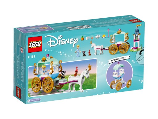 LEGO 41159 Disney Przejażdżka karetą Kopciuszka
