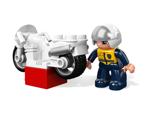 LEGO 5679 Duplo Motocykl policyjny | zklocków.pl