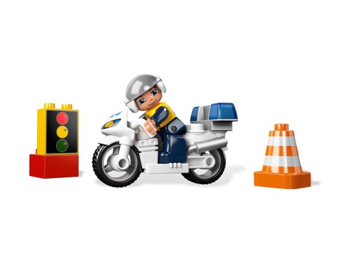 LEGO 5679 Duplo Motocykl policyjny | zklocków.pl